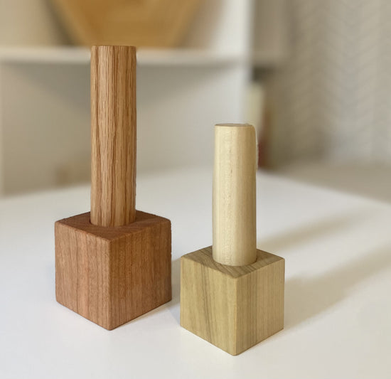 Puzzle, Peg & Block – Montessori for Minis