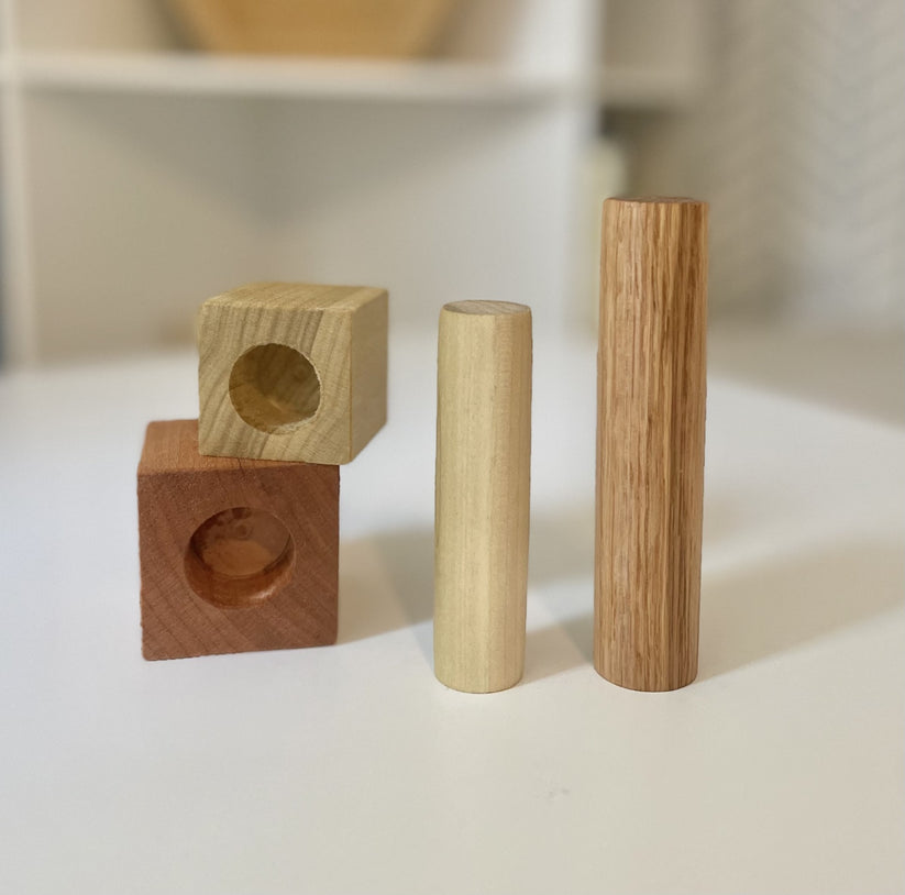 Puzzle, Peg & Block – Montessori for Minis